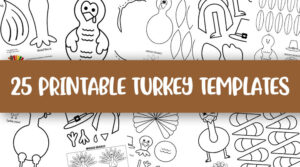 25 Free Printable Turkey Templates - PrintaBulk