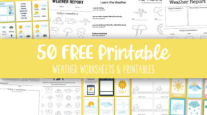 Weather Worksheets & Printables - 50 FREE Pages - PrintaBulk